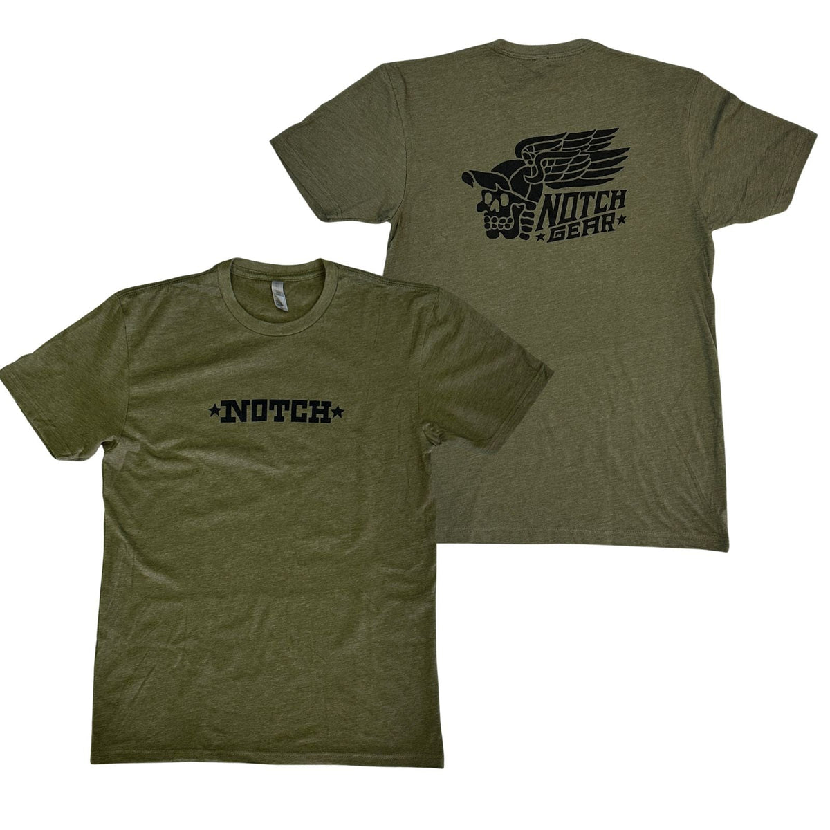 Notch El Muerto Tee - Military Green - Notchgear.com