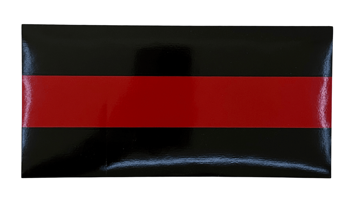 Thin Red Line Decal - Bold