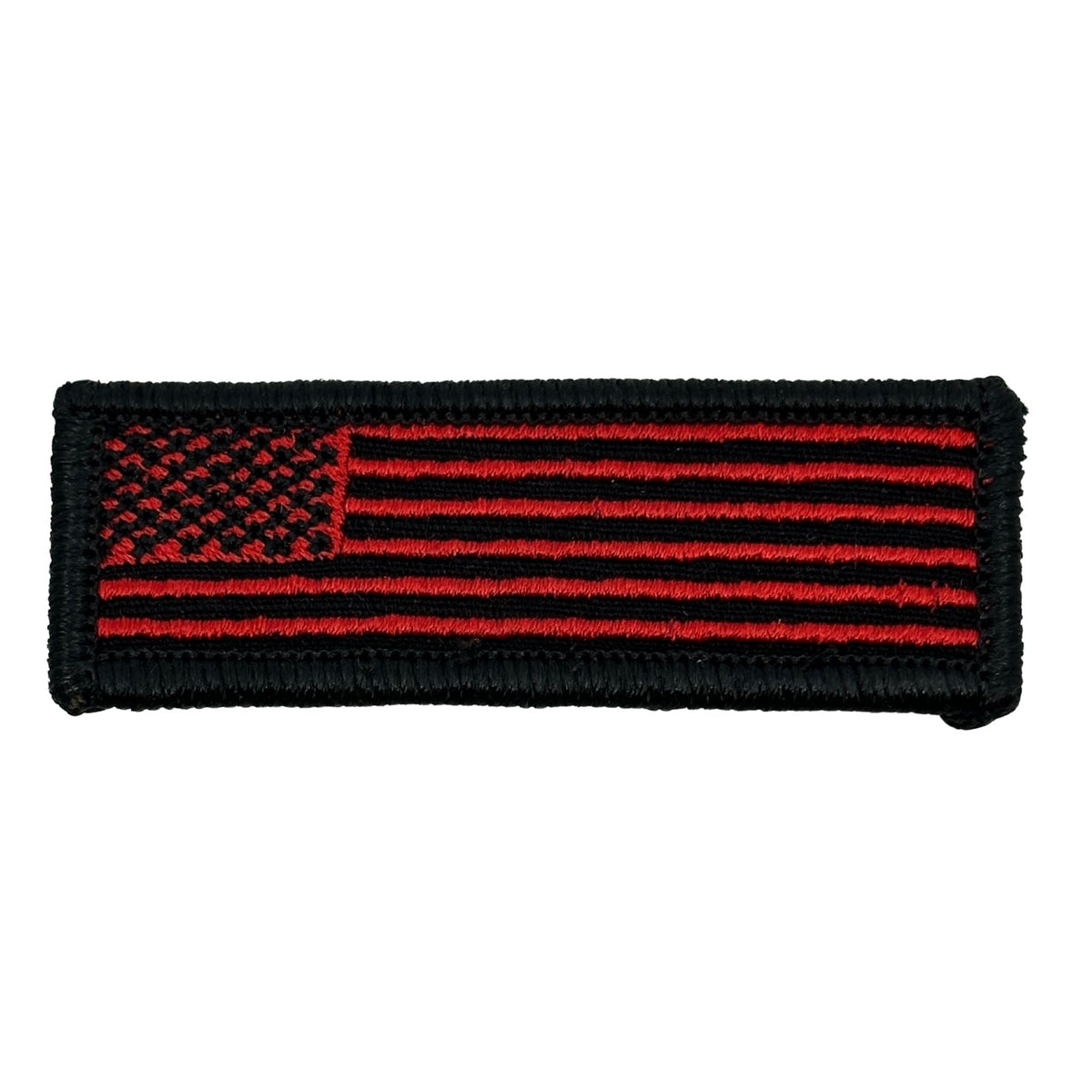 US Flag Patch 1X3 - Black-Red| Notchgear.com