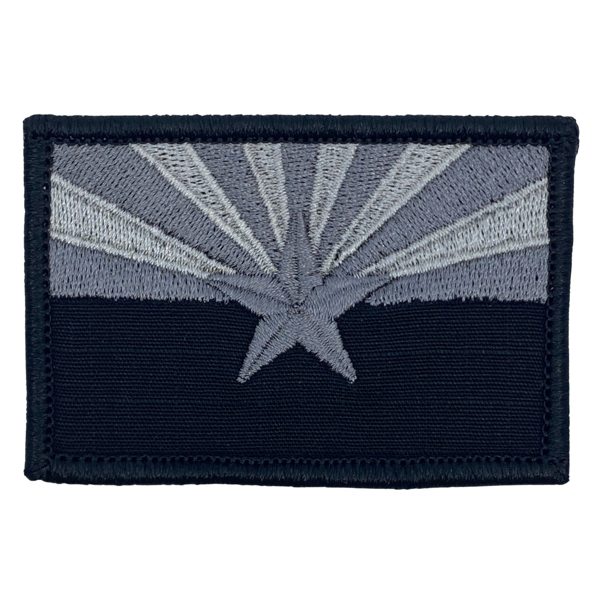 Arizona Flag Patch - Black | Notch
