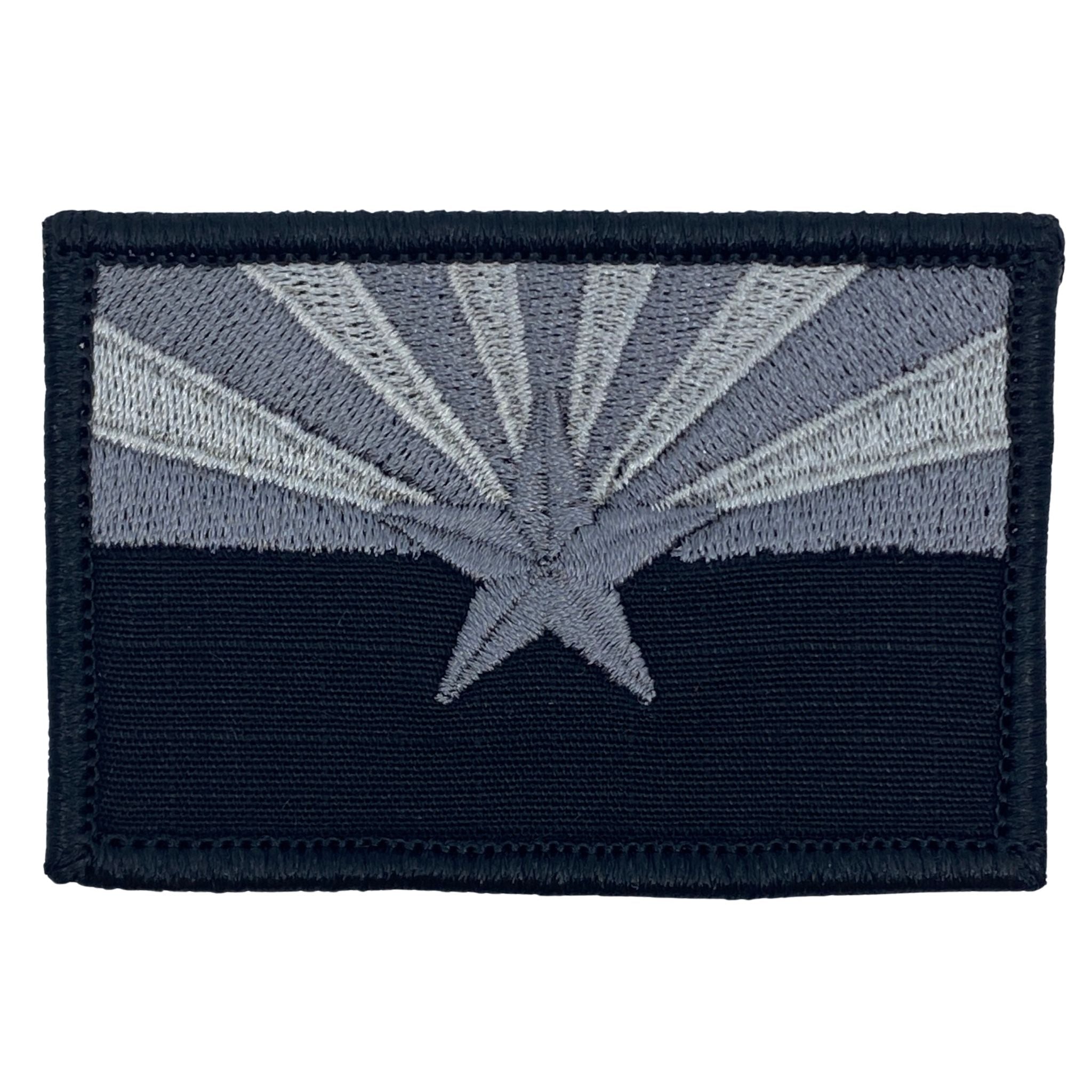 Arizona Flag Patch - Black | Notch
