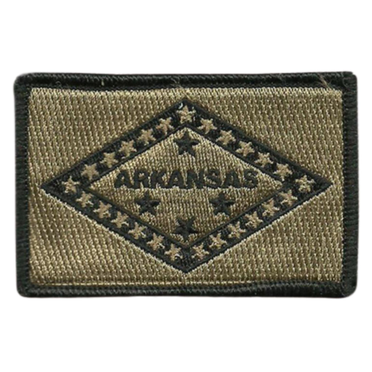 Arkansas Flag Patch - Coyote Tan | Notch