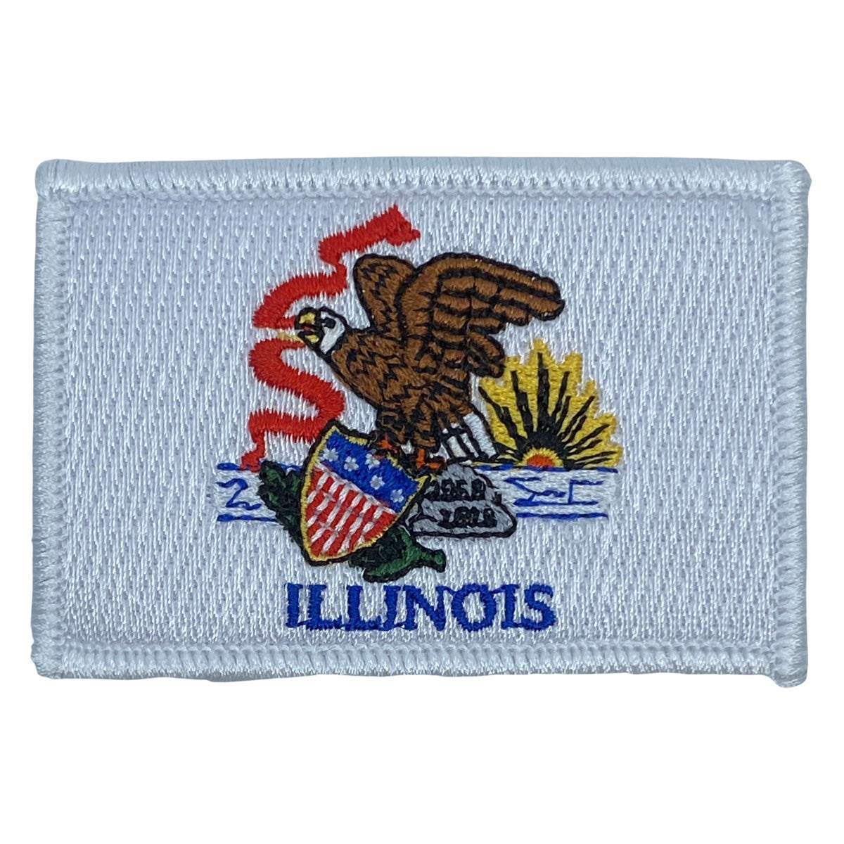 Illinois Flag Patch - Full Color | Notch