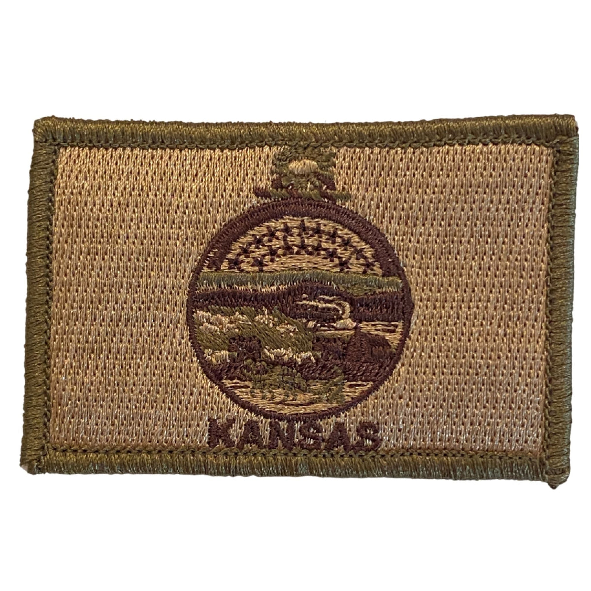 Kansas Flag Patch - Multitan | Notch