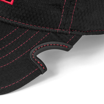 Notch Classic Adjustable Athlete Operator Cap Black/Red Notchgear.com