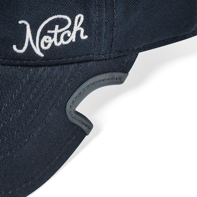 Notch Classic Adjustable: Navy Ponytail Hat
