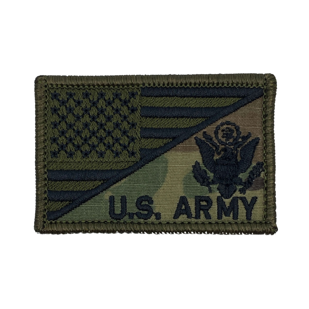 US Army / US Flag Patch - MultiCam Camo